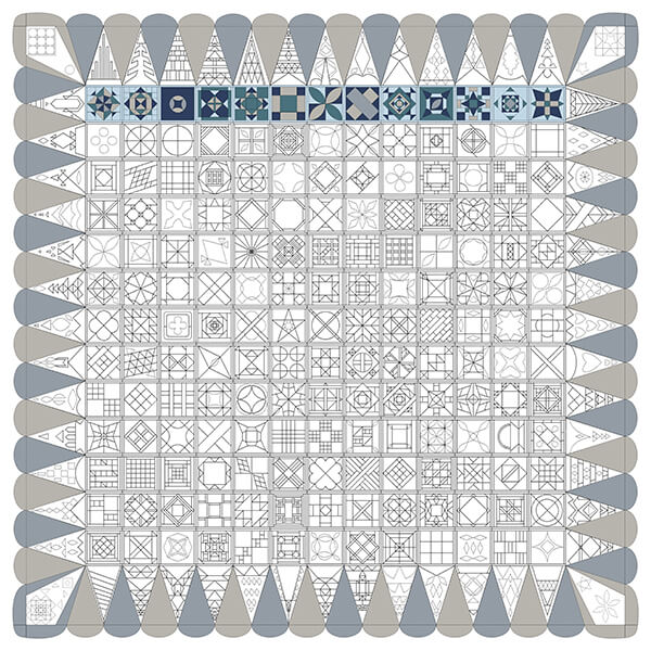 The Jane Stickle Quilt – Row A | Hobby Stash